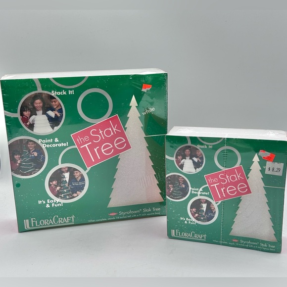 Floracraft | Holiday | Vintage Floracraft The Stak Tree Styrofoam ...